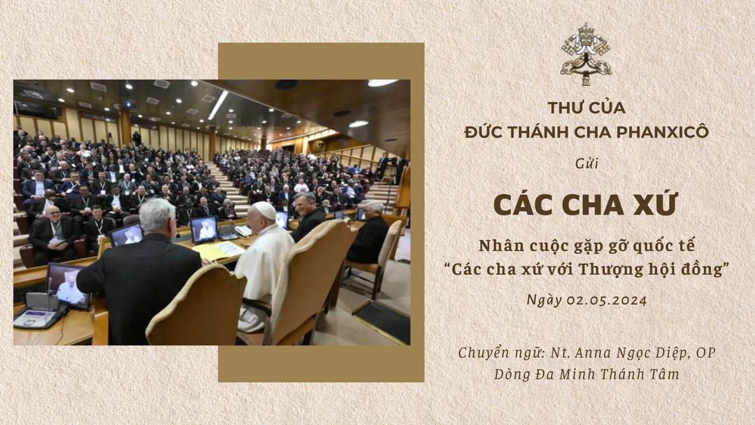 Thư Đức Thánh Cha Phanxicô Gửi Các Cha Xứ - Giáo Phận Kon Tum