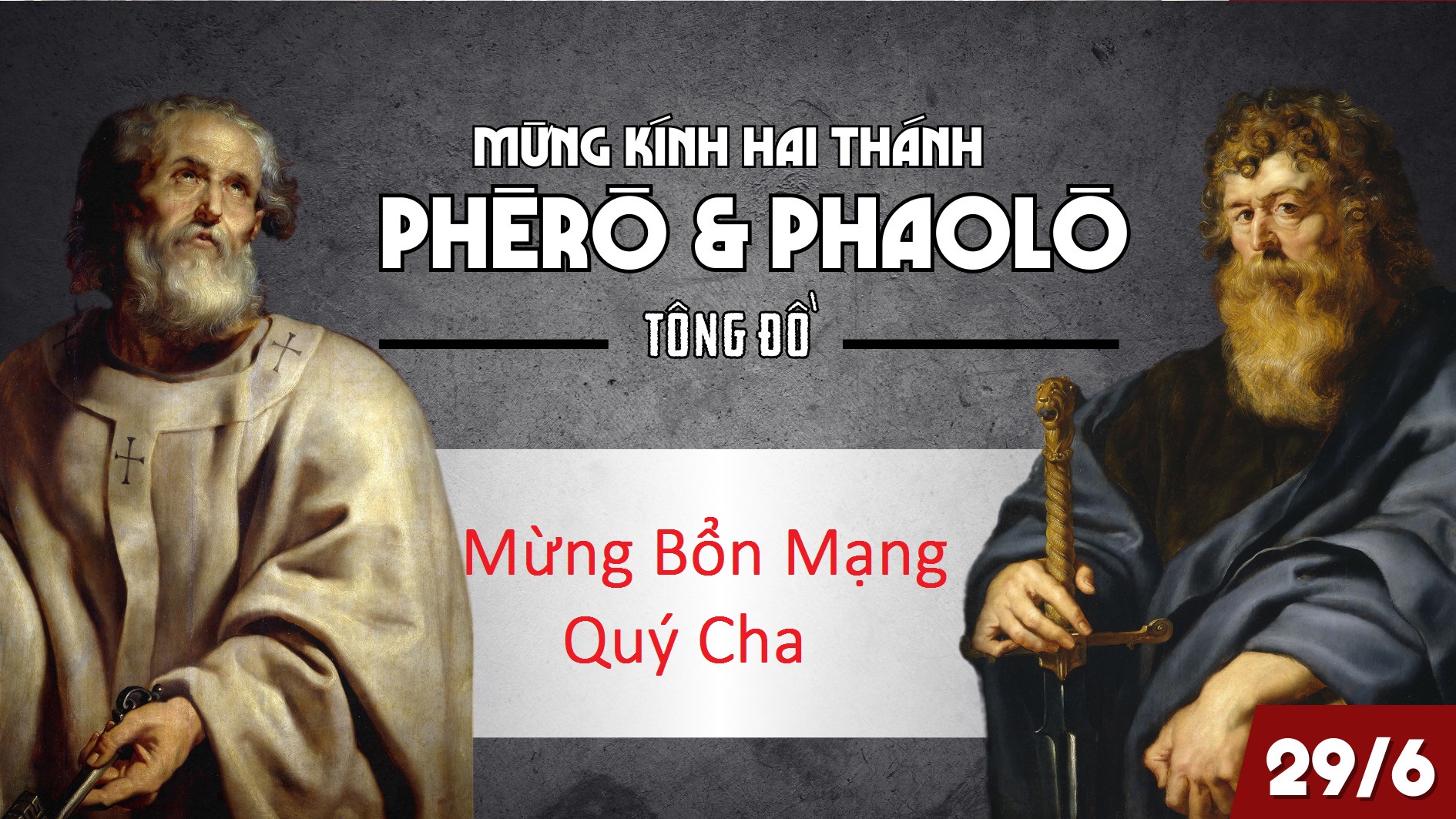Mừng Bổn Mạng Thánh Phêrô Và Thánh Phaolô 2024 - Giáo Phận Kon Tum