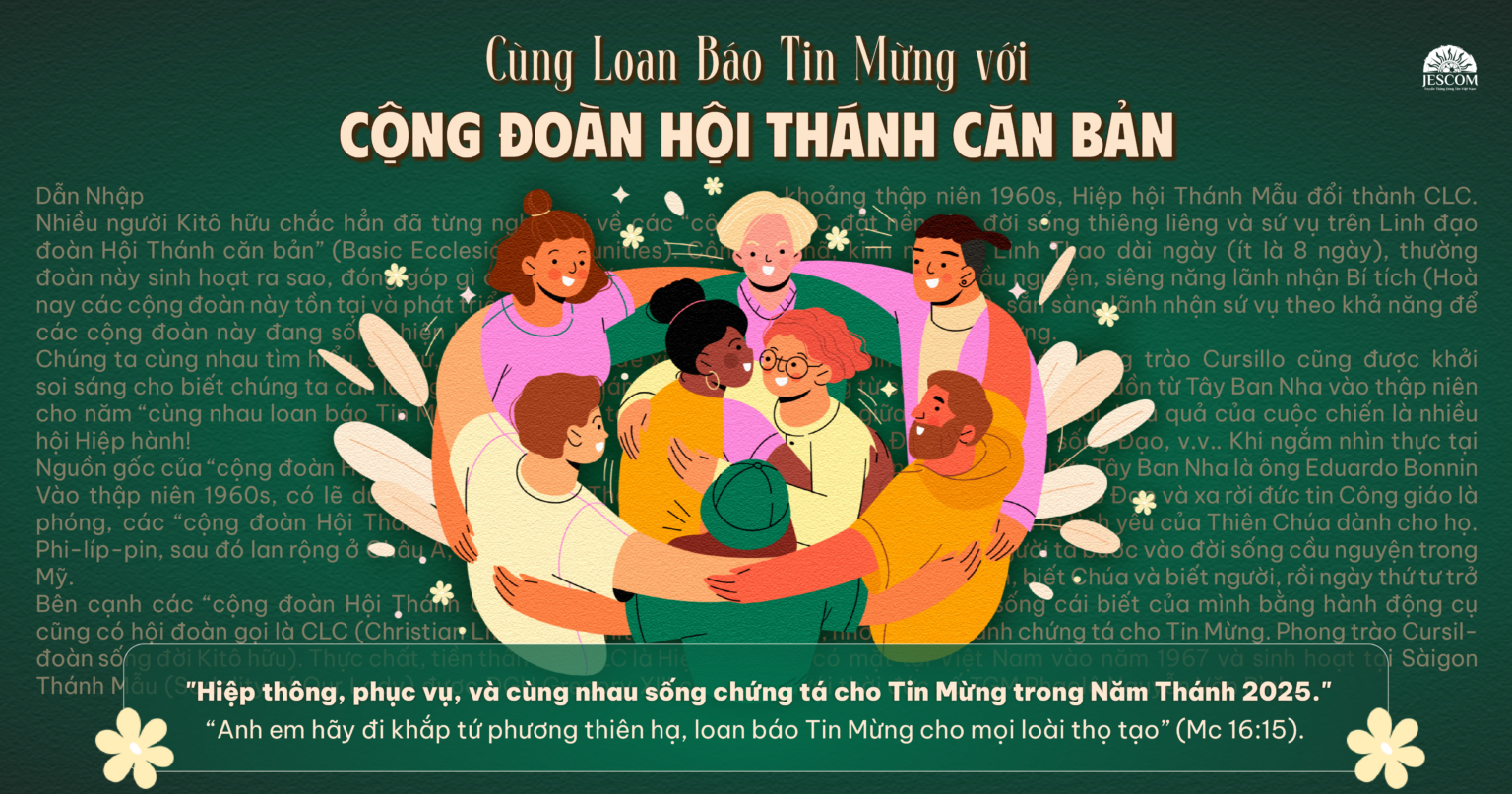 Cùng Loan Báo Tin Mừng Với Cộng Đoàn Hội Thánh Căn Bản - Giáo Phận Kon Tum