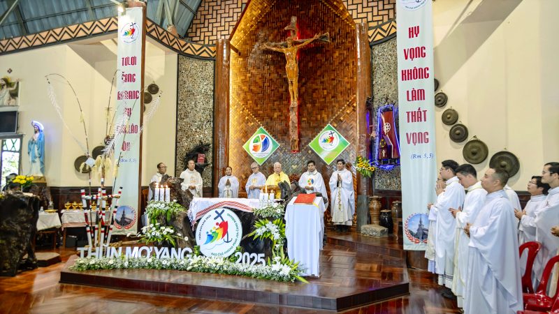 Thánh Lễ Hành Hương Năm Thánh Tại Nhà Thờ Plei Chuet - Giáo Phận Kon Tum